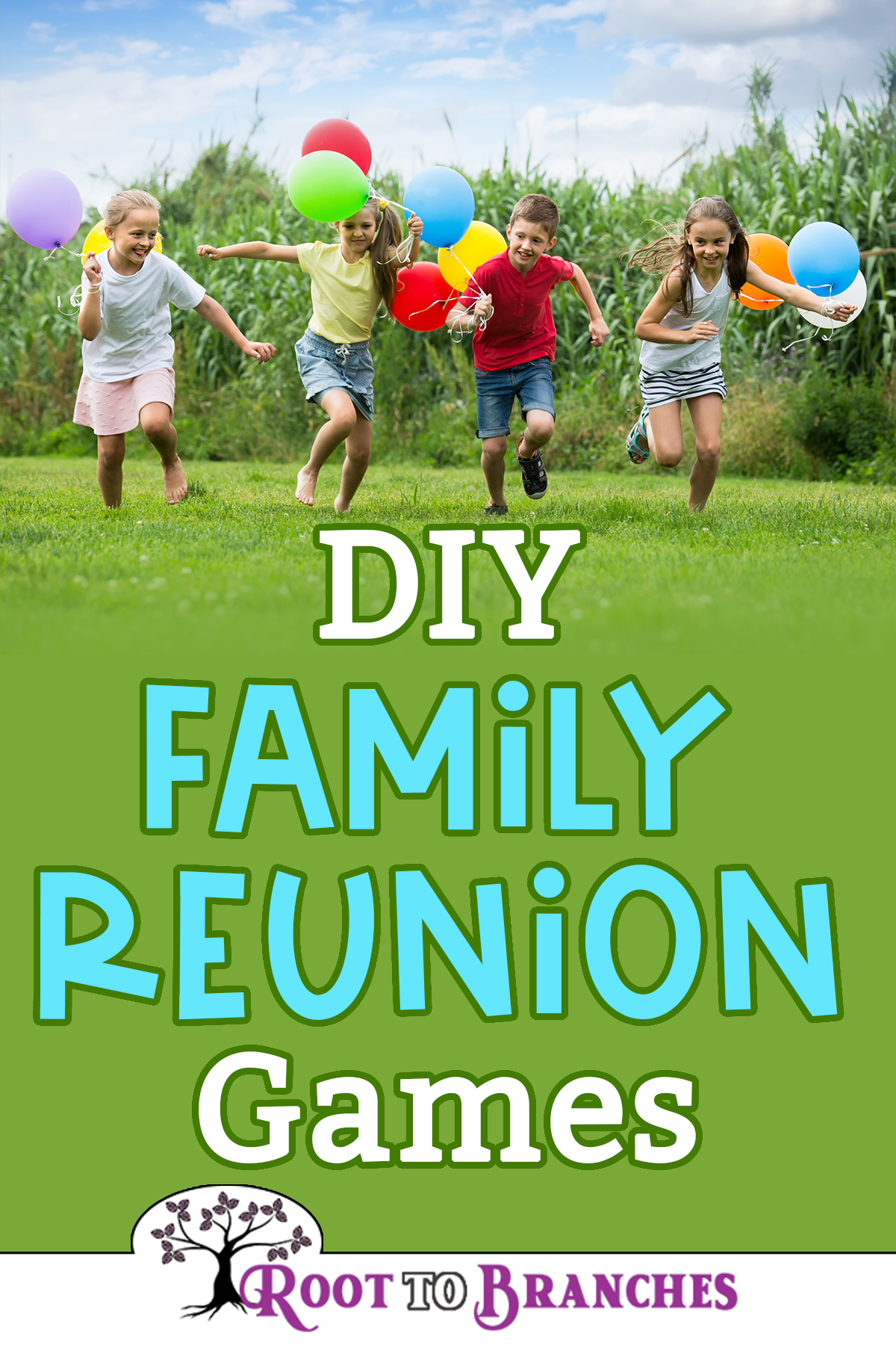 DIY Family Reunion Games Root To Branches